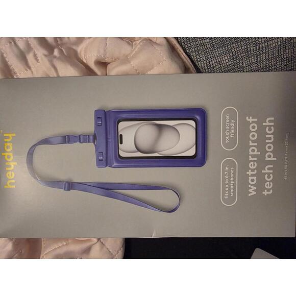 Other | Purple Heyday Waterproof Tech Pouch | Poshmark